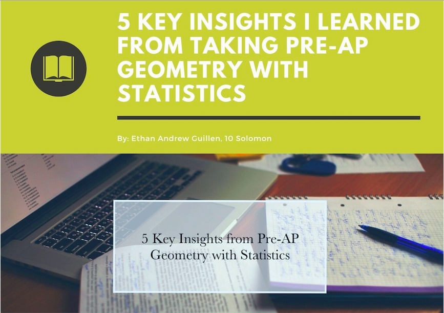 5 Key Insights I Learned from Taking Pre-AP Geometry with Statistics by ...