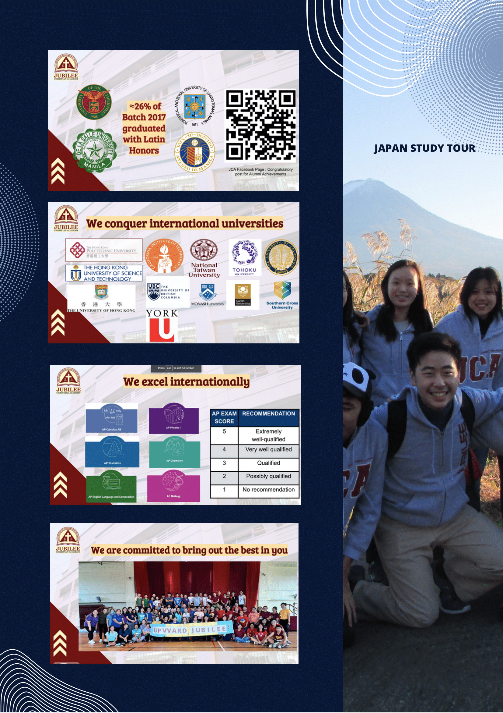 SHS WELCOMES INCOMING GRADE 11 SY 2023-2024 - Jubilee Christian Academy
