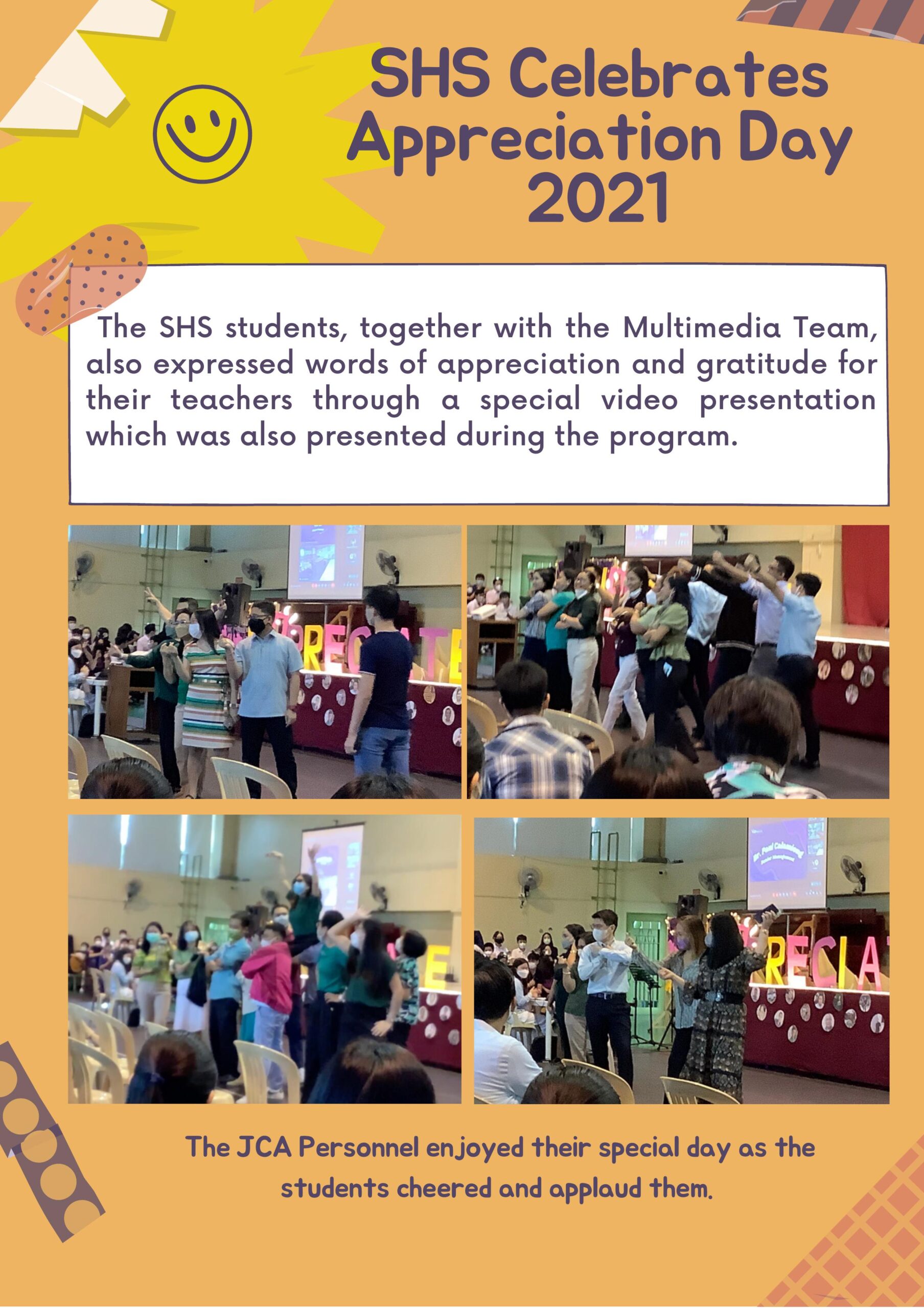 SHS Celebrates Appreciation Day 2021 - Jubilee Christian Academy