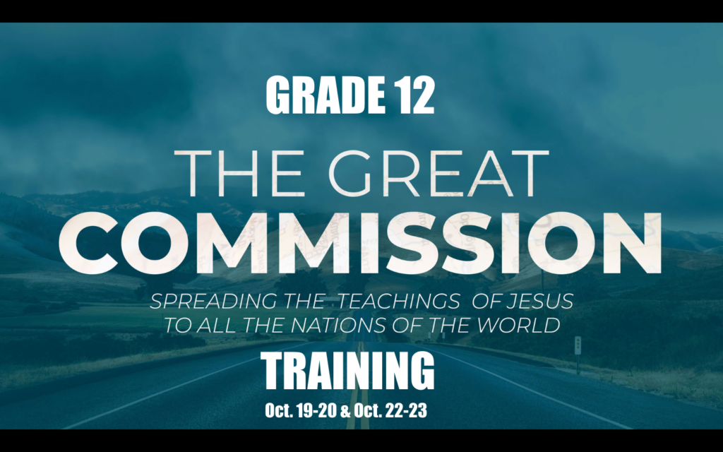G12 The Great Commission - Jubilee Christian Academy
