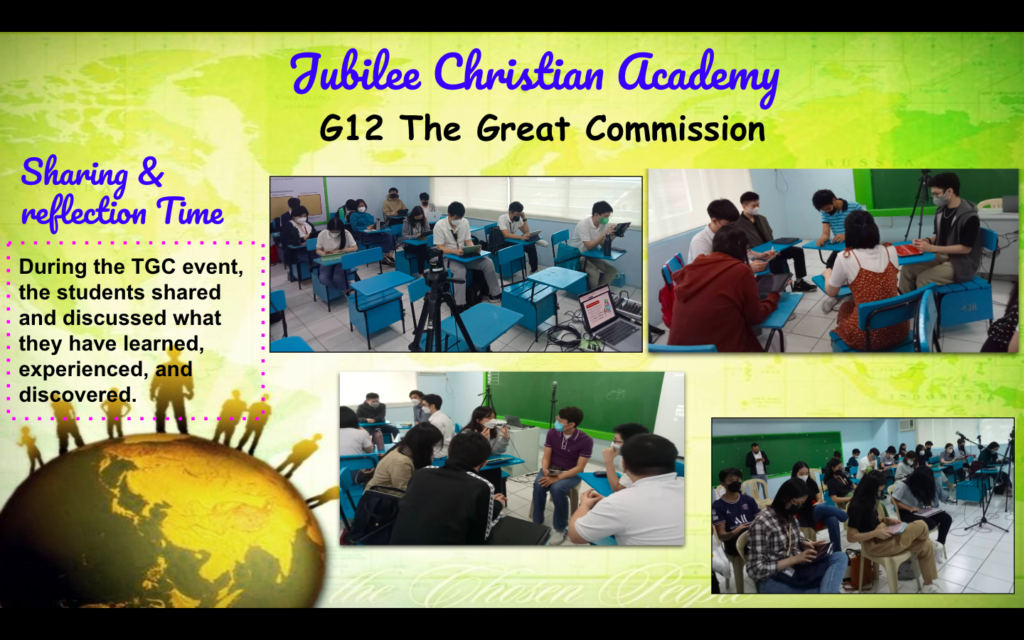 G12 The Great Commission - Jubilee Christian Academy