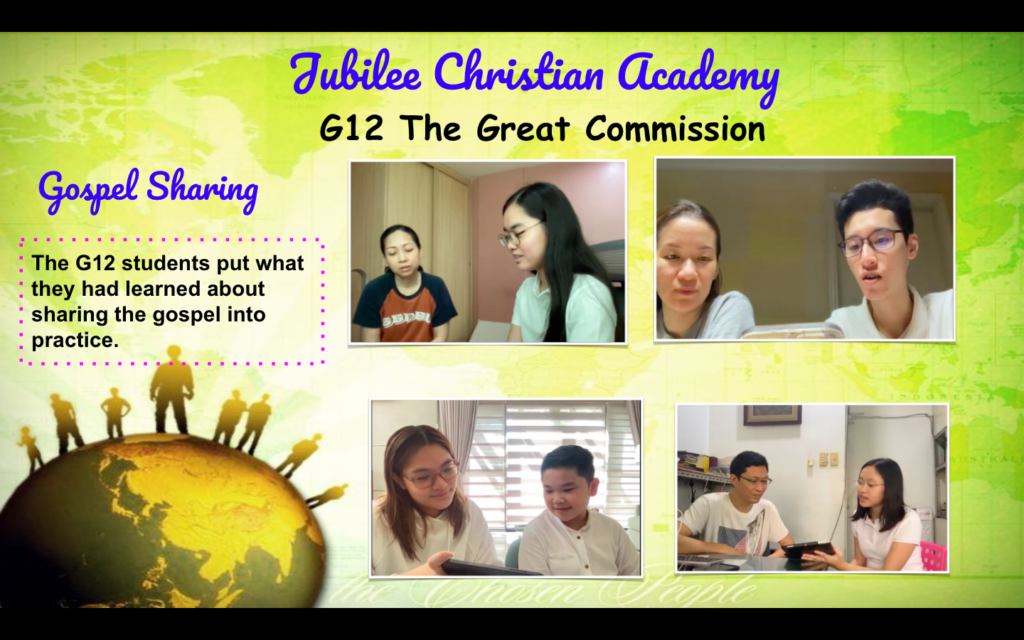 G12 The Great Commission - Jubilee Christian Academy