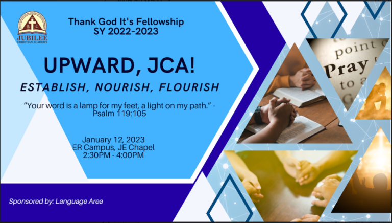 TGIF, January 2023 - Jubilee Christian Academy