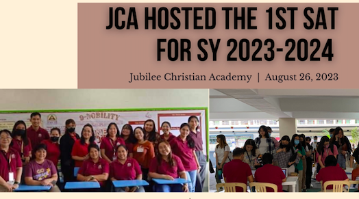 JCA Hosted, August 2023 SAT - Jubilee Christian Academy